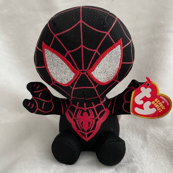 Toys | Ty Beanie Baby 6 Marvel Miles Morales Spiderman Spider Verse ...